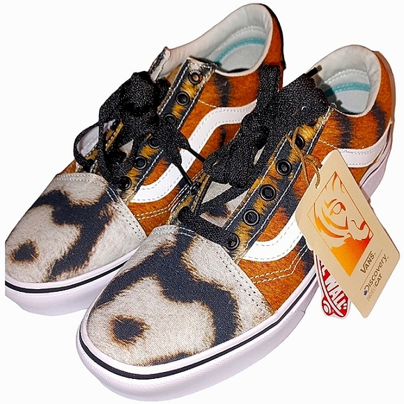 Vans | Shoes | Vans Tiger Print Very Rare Find New Wtags Limited ...